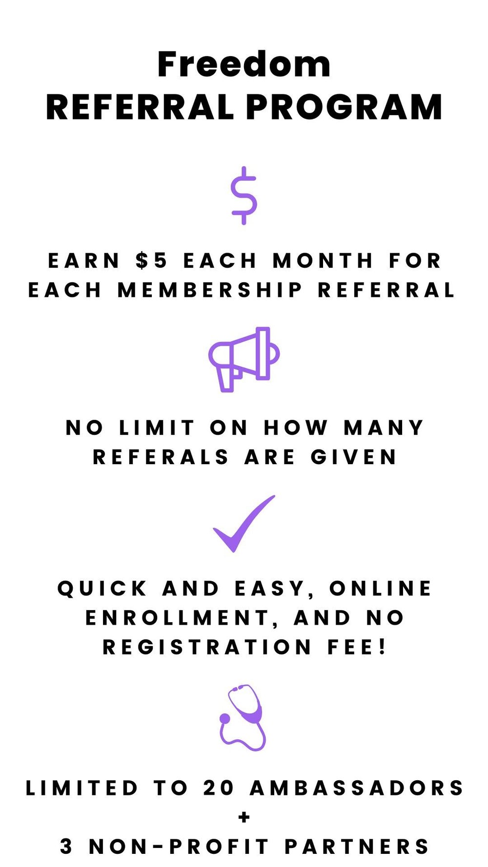 Freedom Referral Program, Charleston SC — Holy City Med