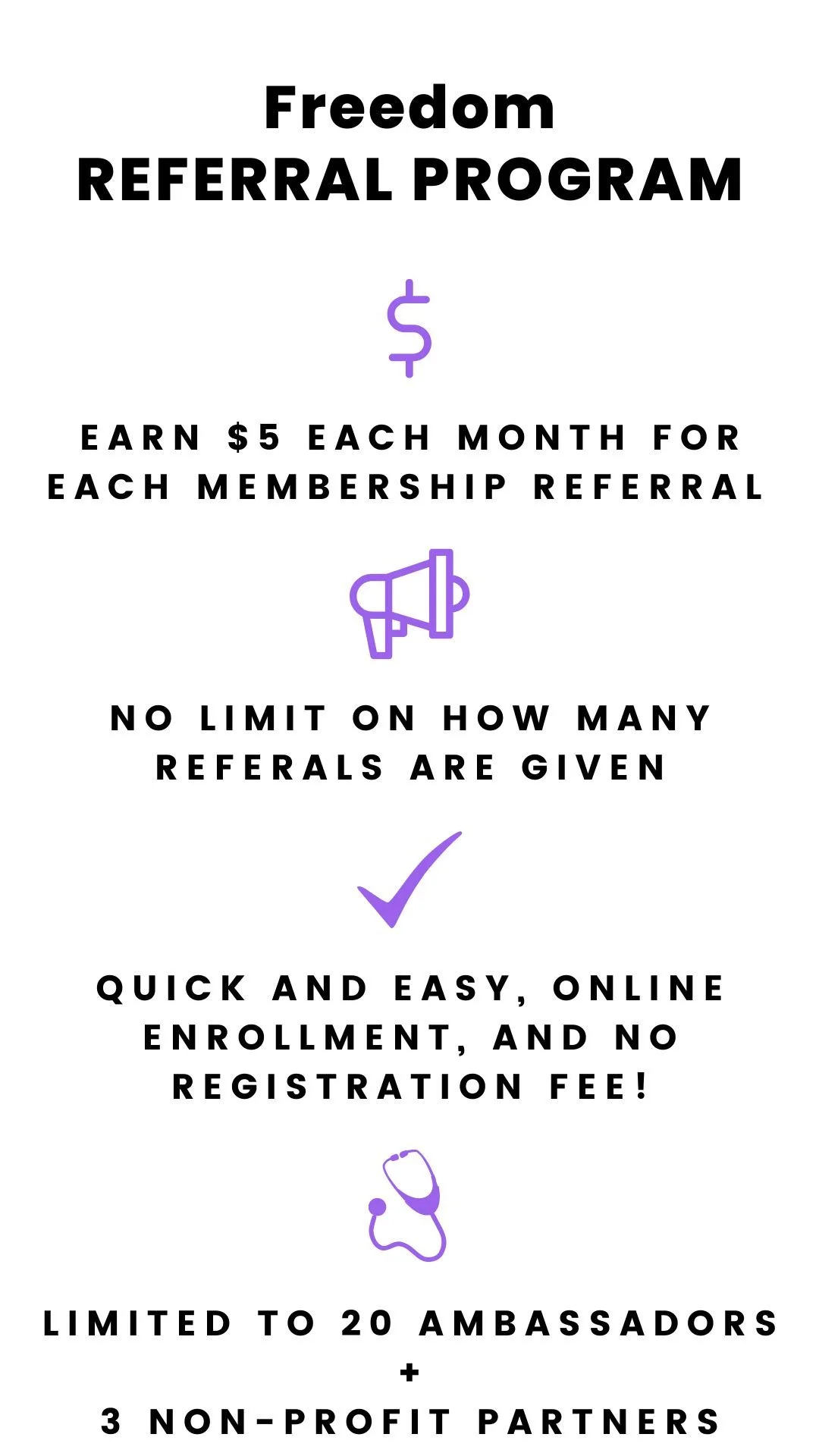 Freedom Referral Program, Charleston SC — Holy City Med