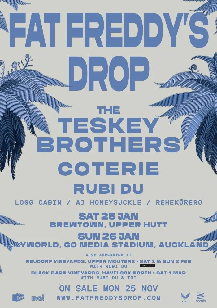Fat Freddy's Drop 2025 — Eccles Entertainment