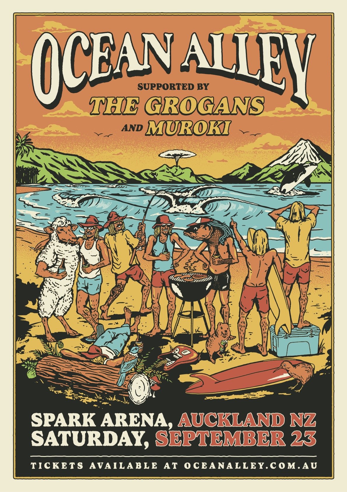 Ocean Alley 2023 — Eccles Entertainment