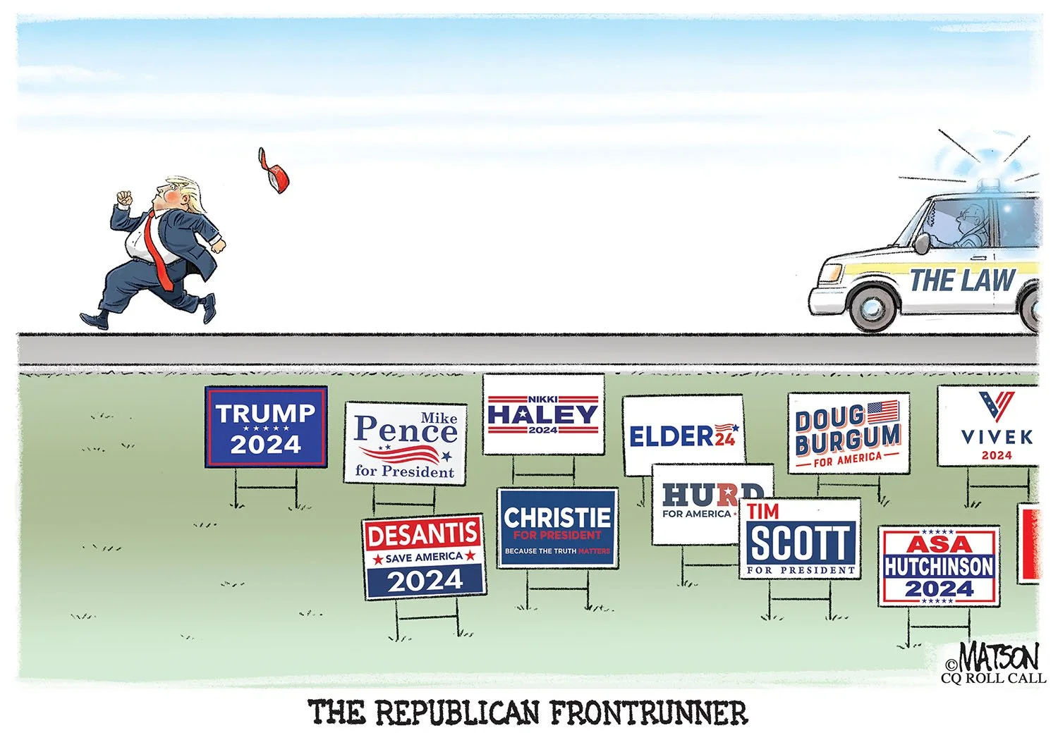 Editorial Cartoonist — RJ MATSON
