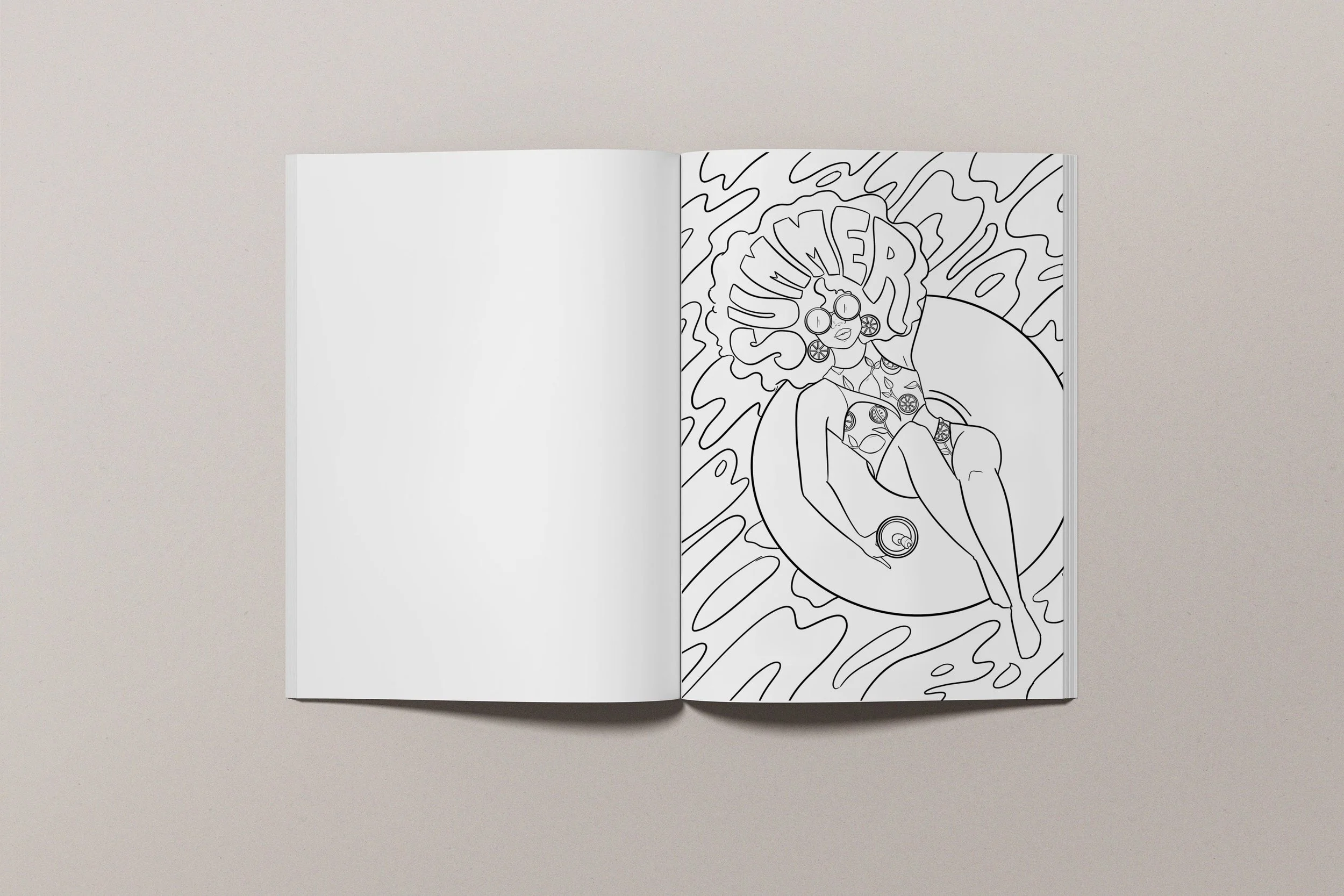 Coloring with Coco Vol. VIII — COCO MICHELE ILLUSTRATIONS