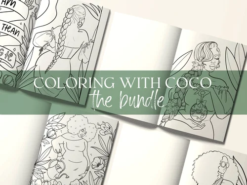 Coloring with Coco Vol. VIII — COCO MICHELE ILLUSTRATIONS