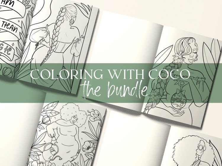 Coloring with Coco Vol. VIII — COCO MICHELE ILLUSTRATIONS