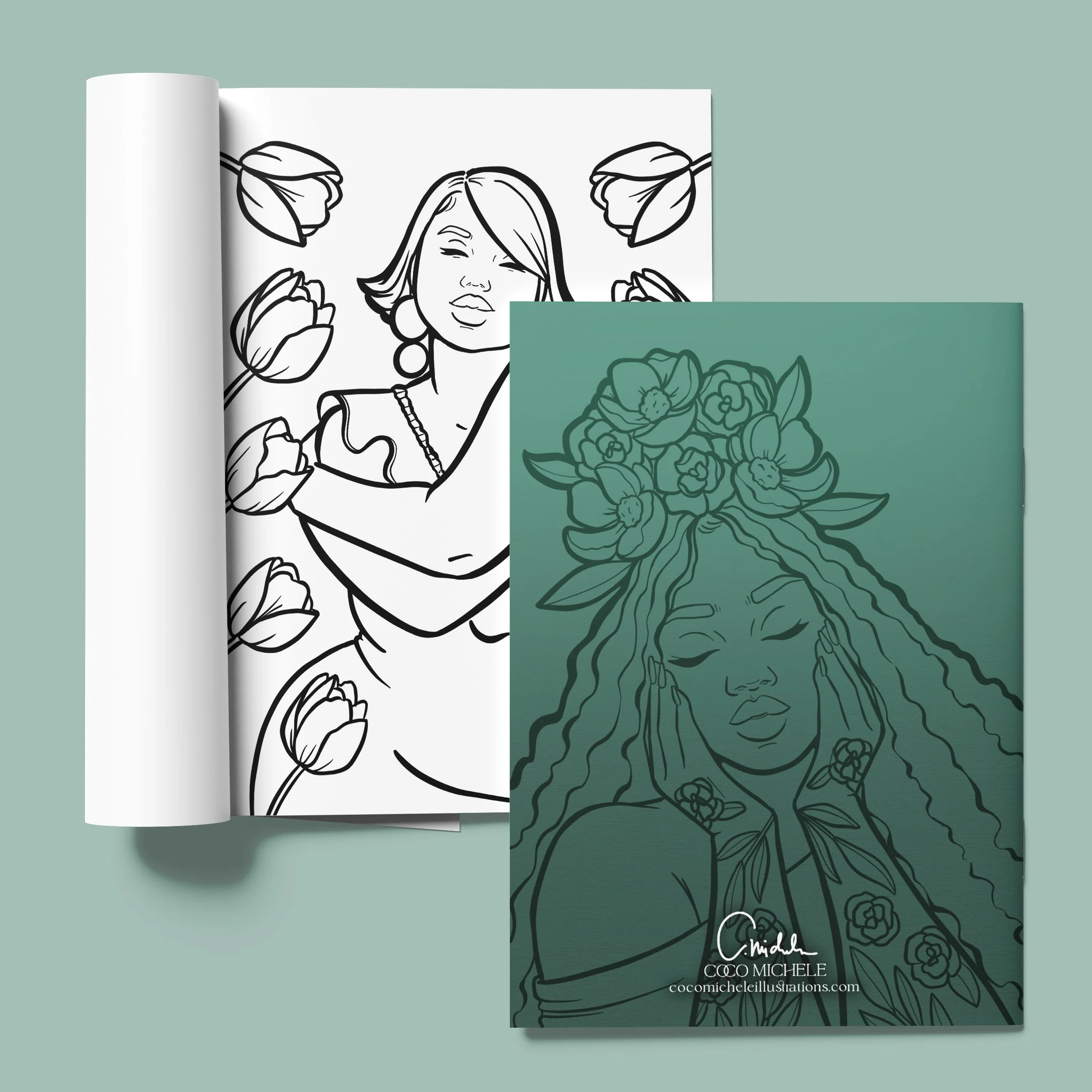 Coloring with Coco Vol. VIII — COCO MICHELE ILLUSTRATIONS