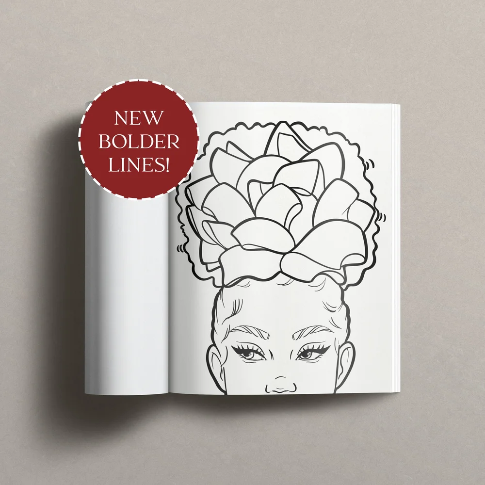 NEW! Wire-bound Coloring with Coco Vol. VIII - the Portrait Edition ...