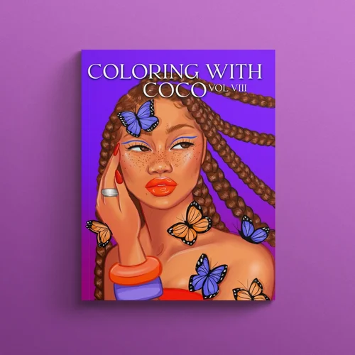 Coloring with Coco Vol. VIII — COCO MICHELE ILLUSTRATIONS