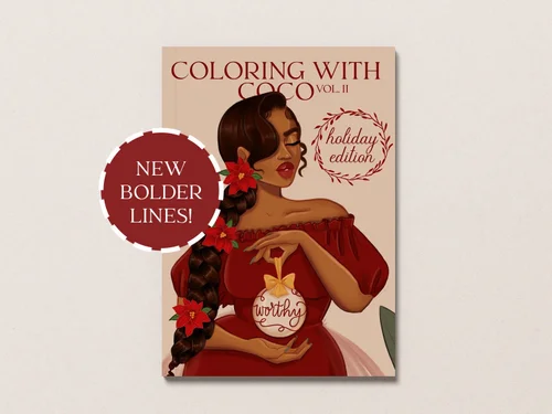 NEW! Wire-bound Coloring with Coco Vol. VIII - the Portrait Edition ...