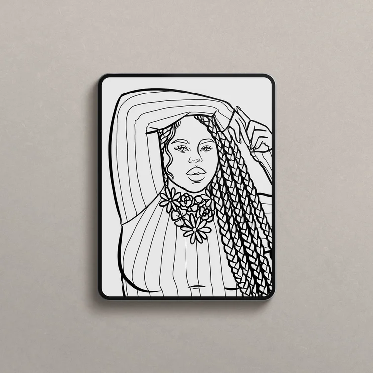 NEW! Wire-bound Coloring with Coco Vol. VIII - the Portrait Edition ...