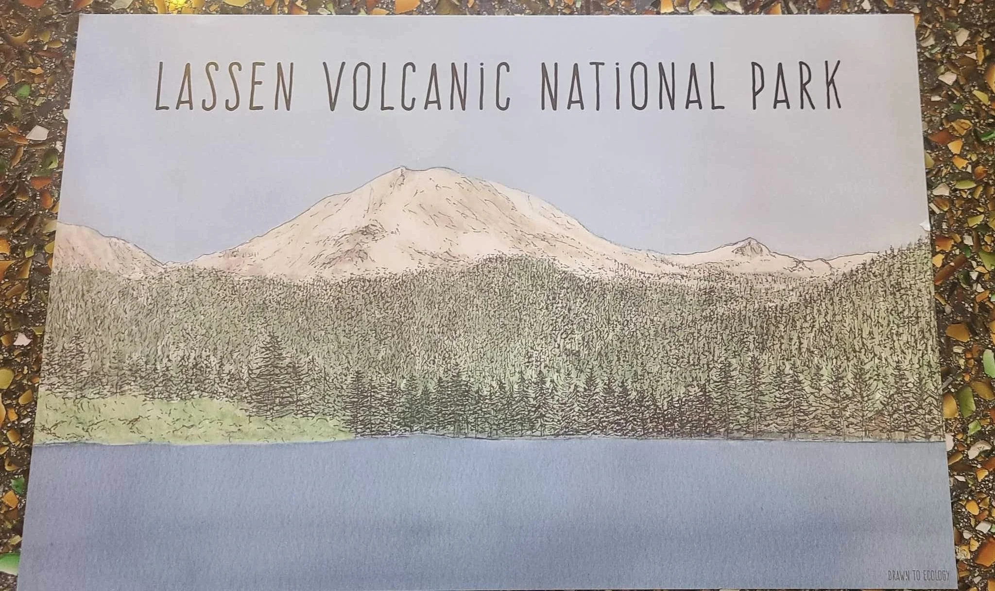 Lassen Peak Diagram