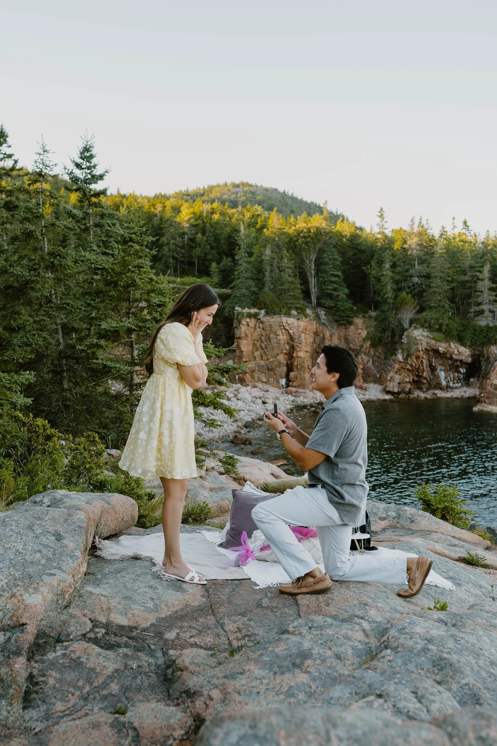 Acadia and Portland, Maine Surprise Proposal Photographer — Acadia ...