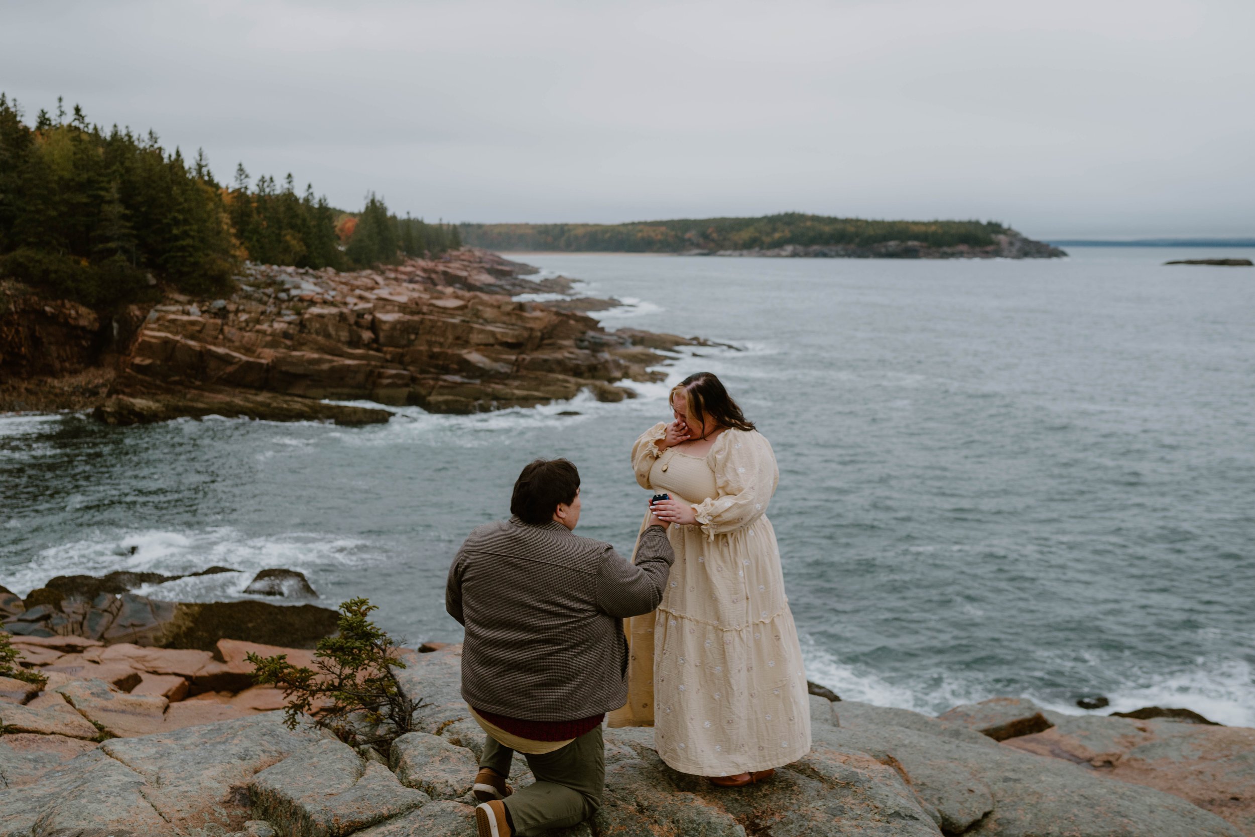 Acadia and Portland, Maine Surprise Proposal Photographer — Acadia ...