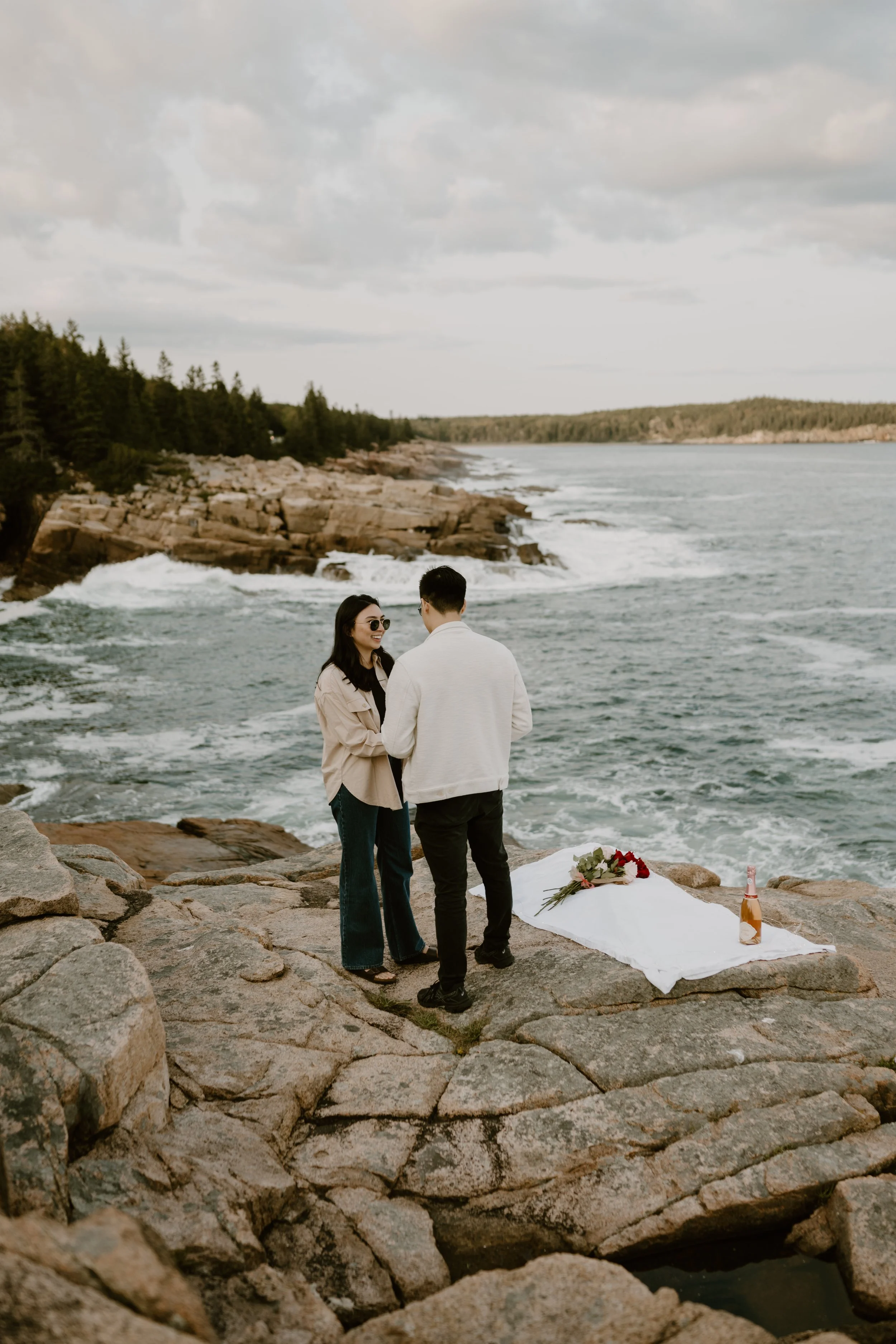 Acadia and Portland, Maine Surprise Proposal Photographer — Acadia ...