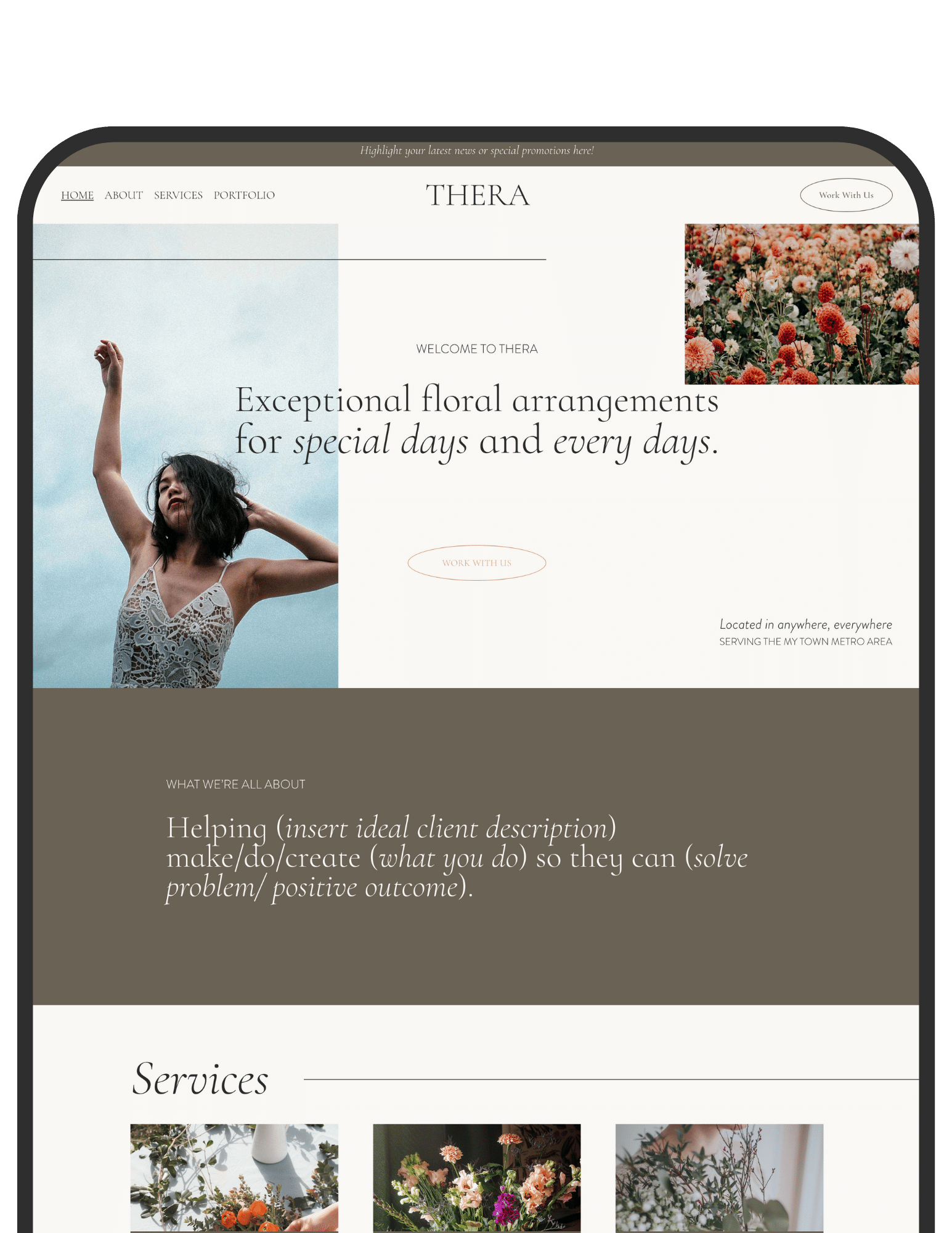 Premium Squarespace Web Templates for Service-Based Businesses ...
