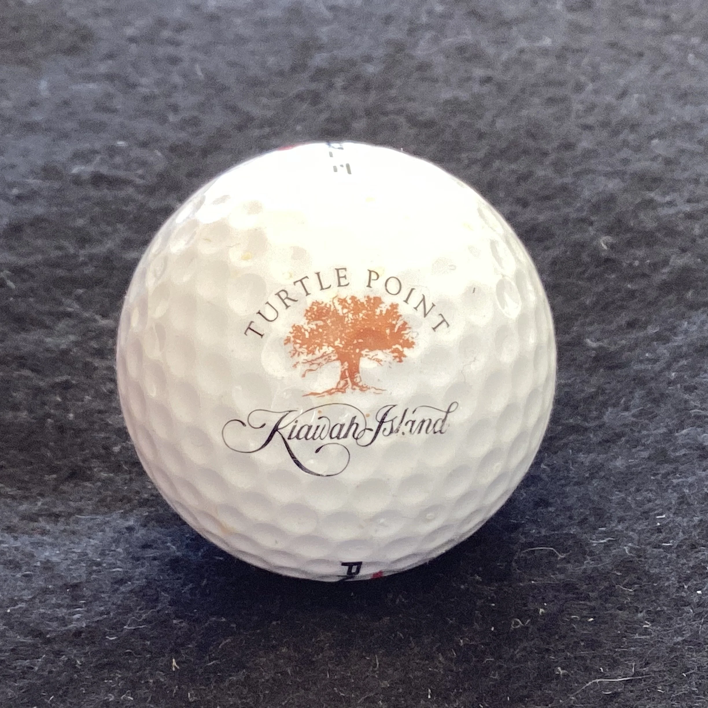 Turtle Point Golf Course at Kiawah Island — Golf Club Logo Balls