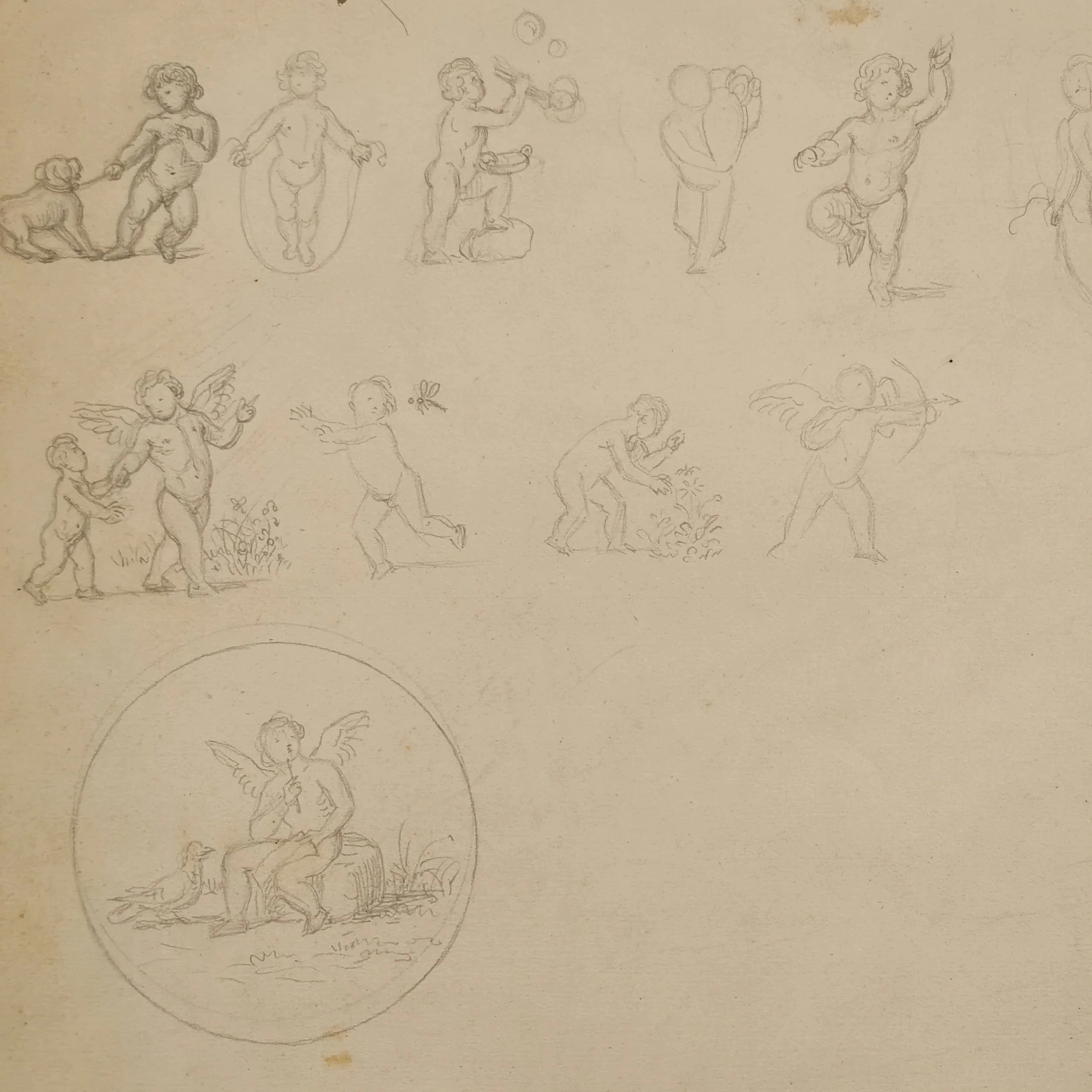 Constantin Hansen: Puttier — Skitsehandlen