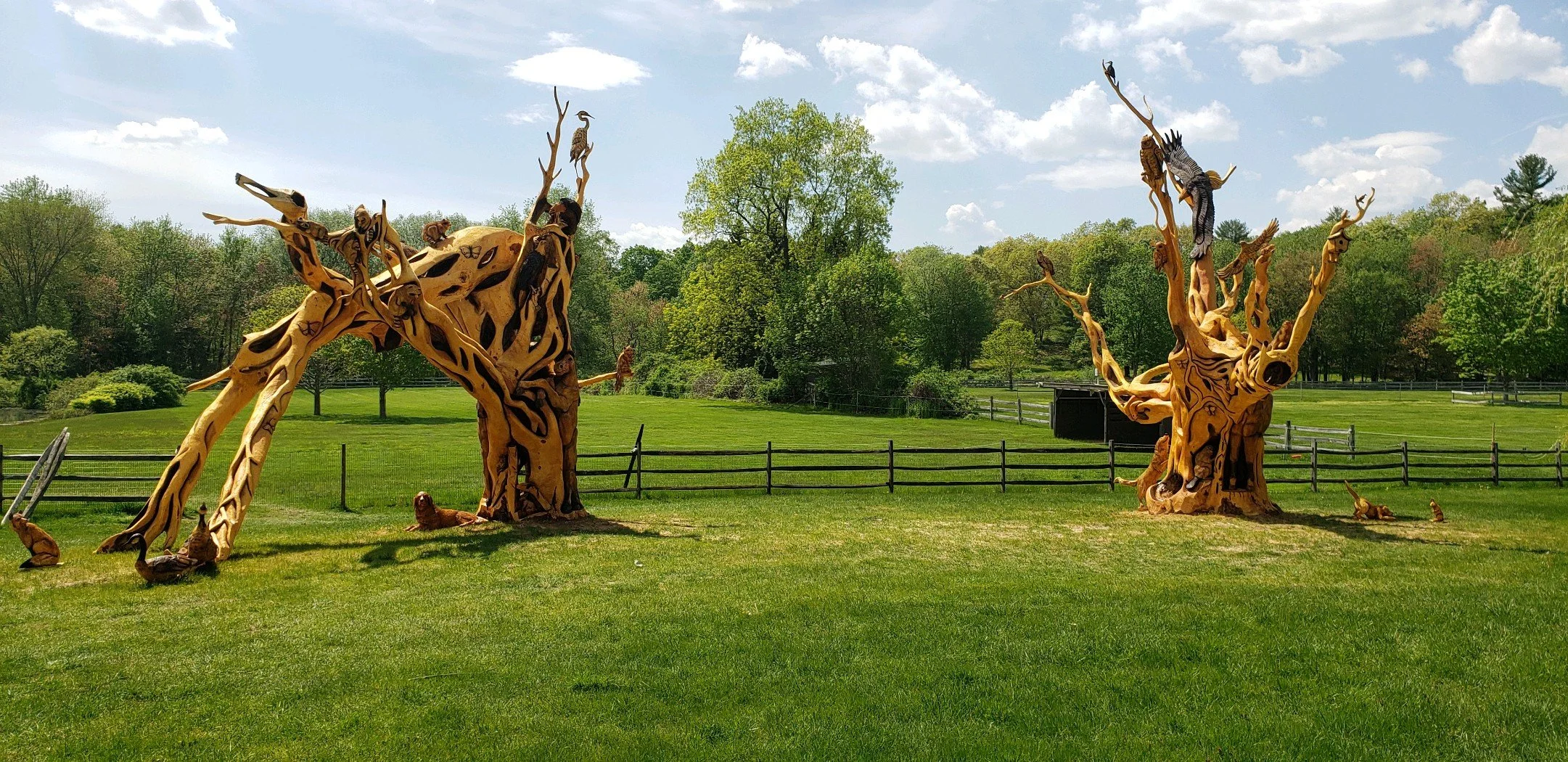 Josh Landry Chainsaw Sculpting