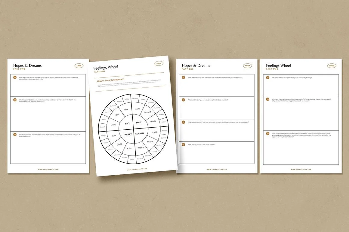 True Self Discovery Worksheets — Mindful Coaching Tools