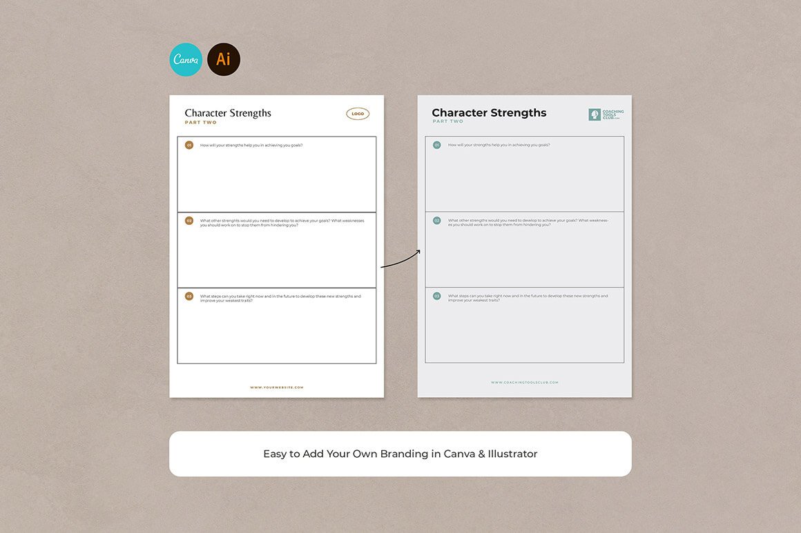 True Self Discovery Worksheets — Mindful Coaching Tools