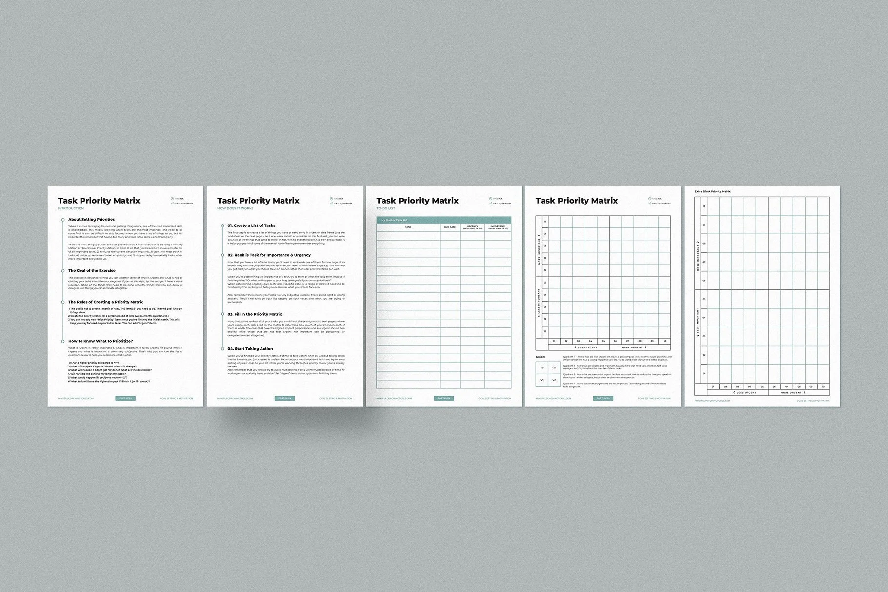 Goal Setting & Motivation Toolkit — Mindful Coaching Tools