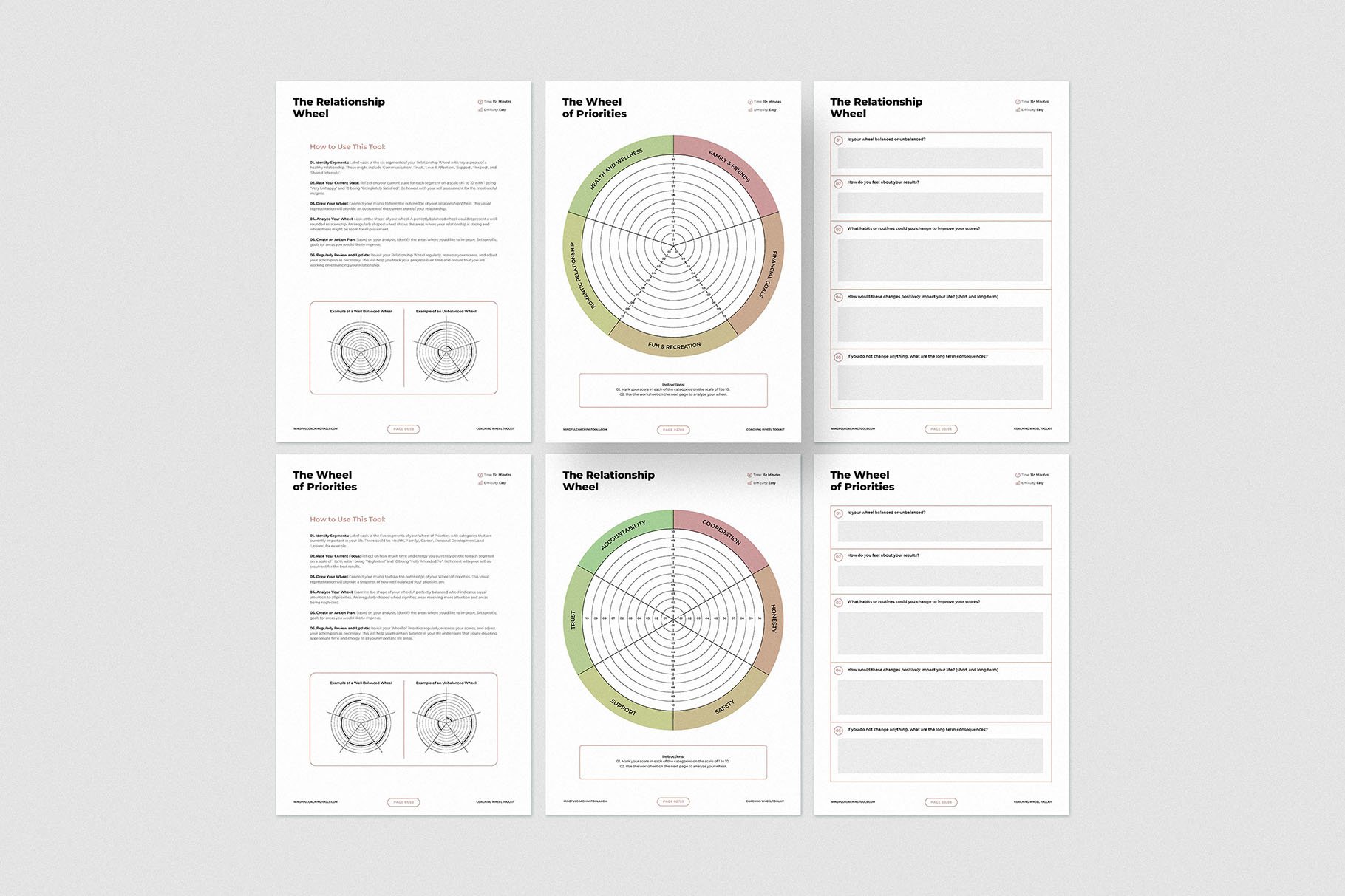 The Coaching Wheel Creator - Create Your Own Coaching Tools In Canva ... The Coaching Wheel Creator - Create Your Own Coaching Tools In Canva ...