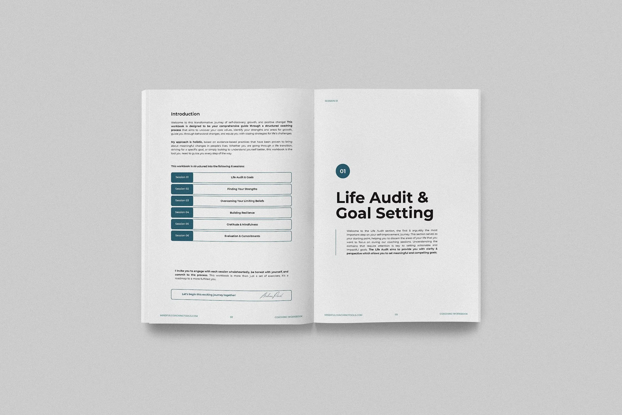 6 Session Coaching Workbook — Mindful Coaching Tools