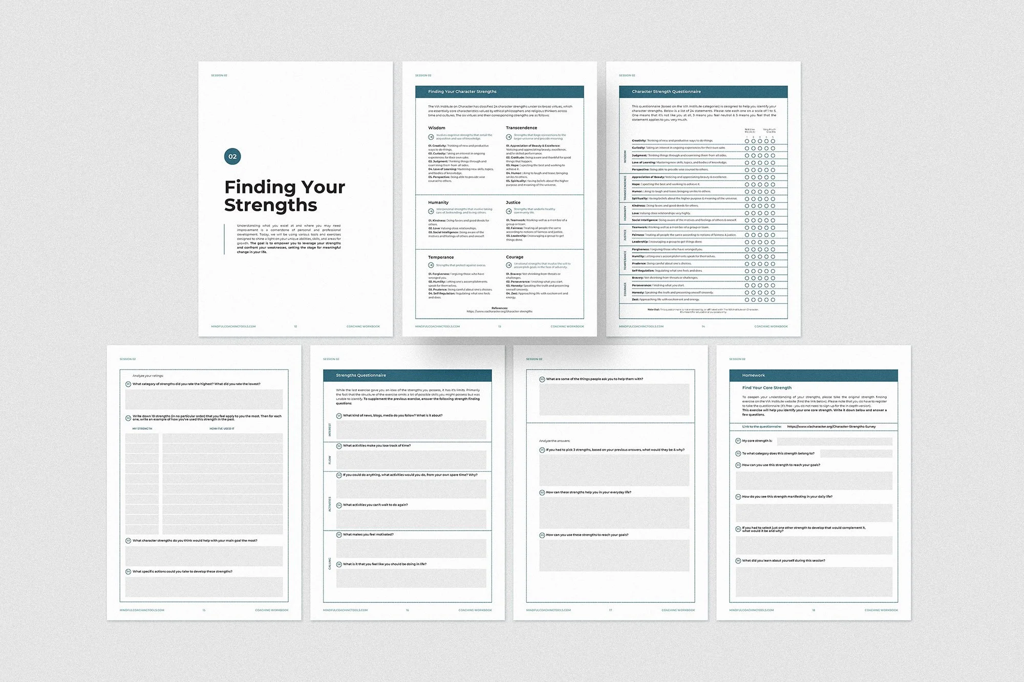 6 Session Coaching Workbook — Mindful Coaching Tools