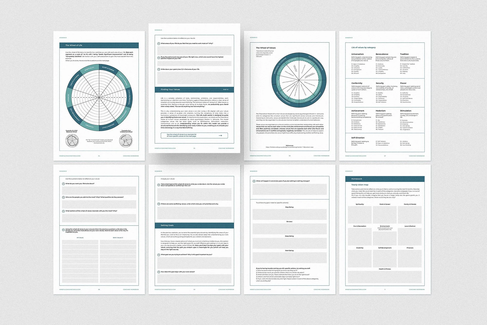 6 Session Coaching Workbook — Mindful Coaching Tools