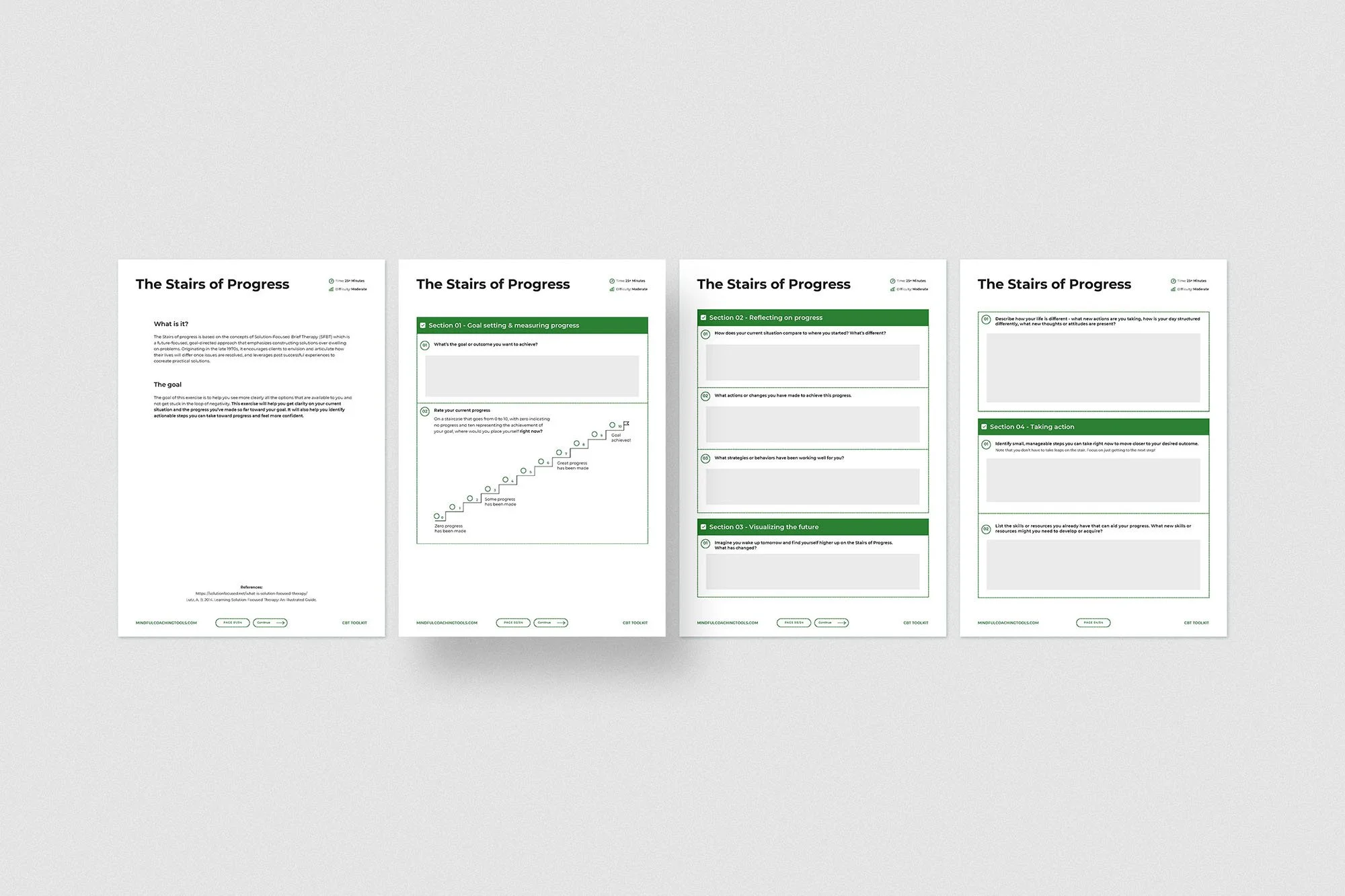 Download CBT Tools and Exercises Bundle For Coaches (Fillable PDFs ...