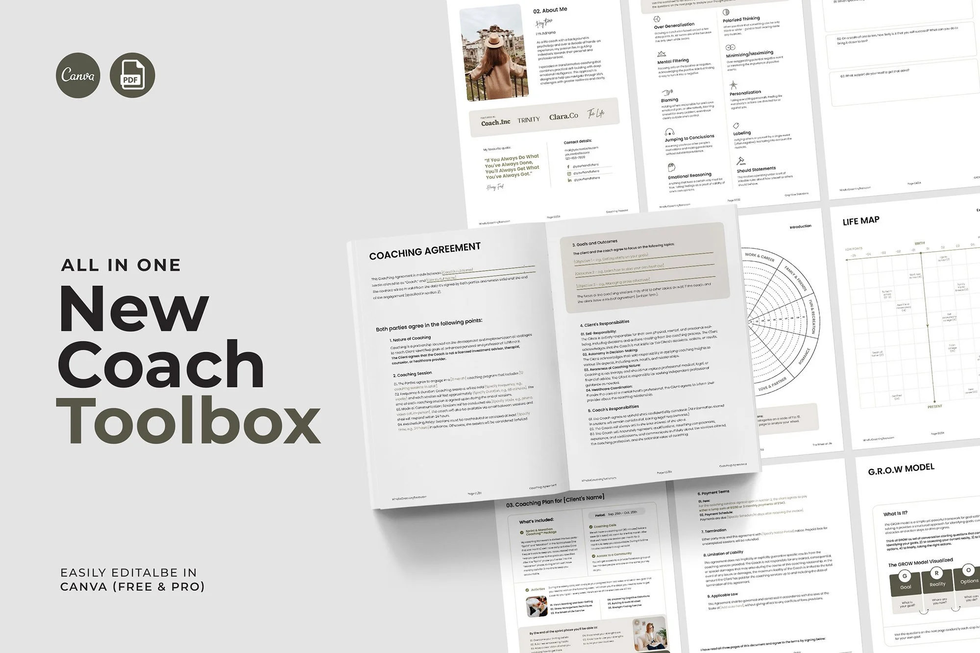 Download Coaching Welcome Kit With Done For You Coaching Proposal ...