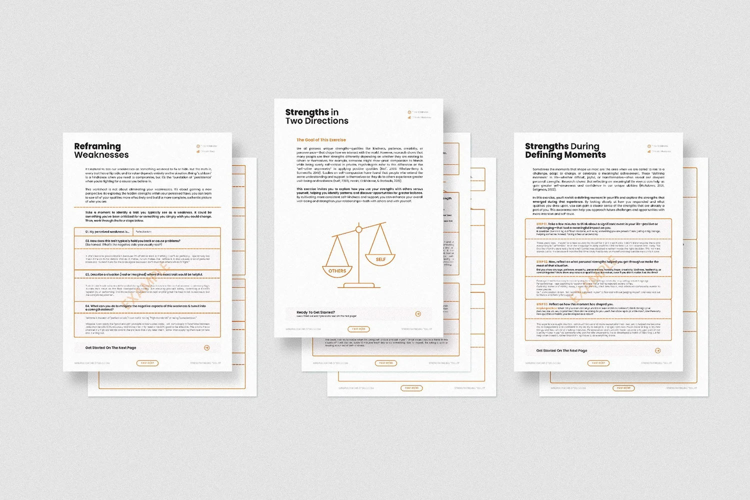 Coaching Tools, Worksheets and Handouts (PDF & CANVA) — Mindful ...
