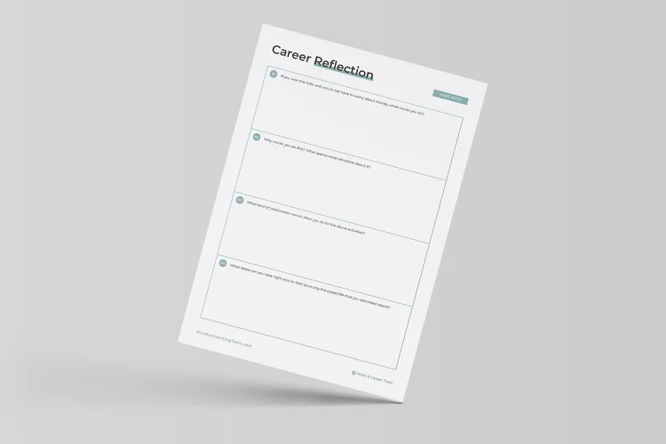 10 Free Career Coach Worksheets & Tools for Clarity — Mindful Coaching ...