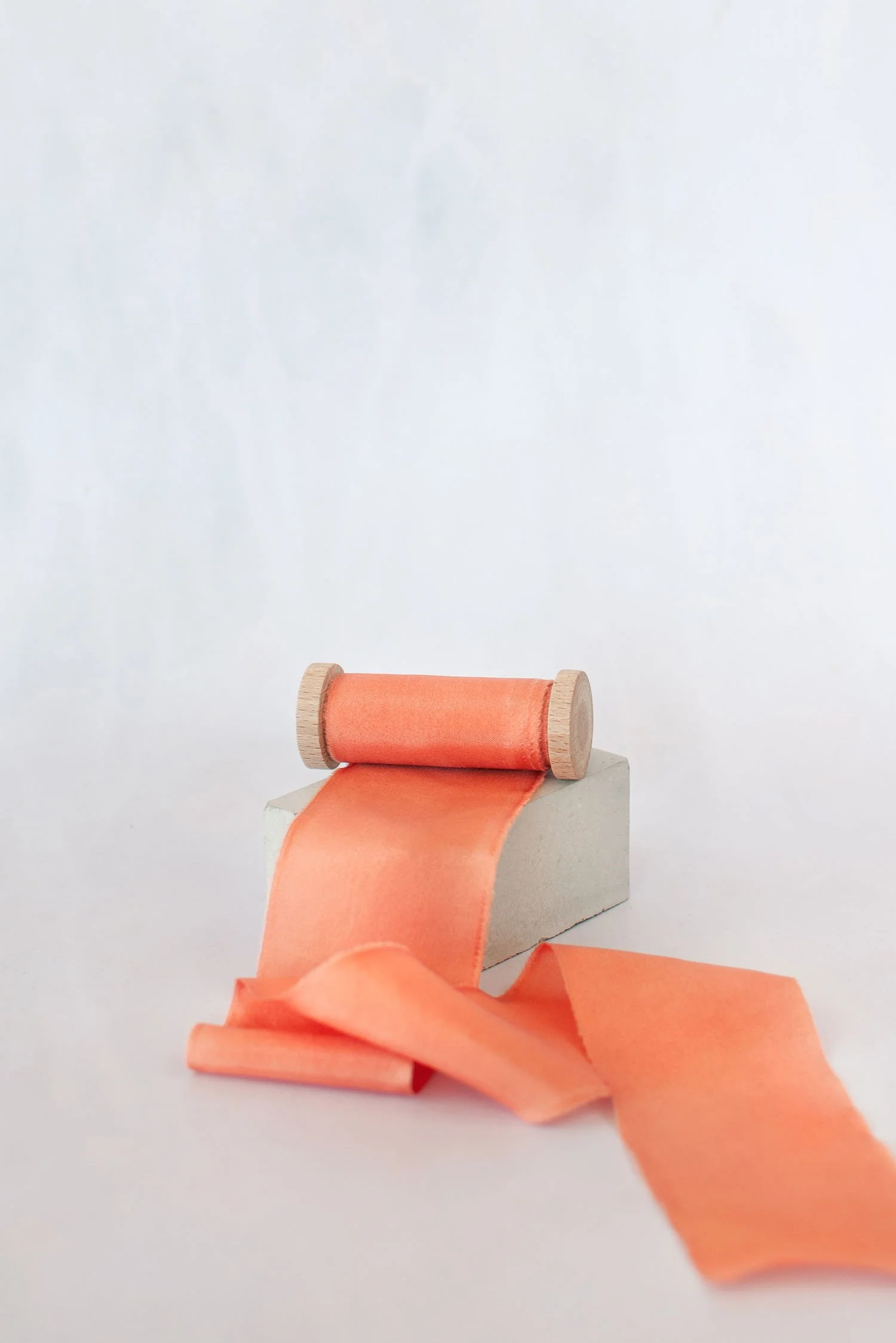 Naturally hand-dyed silk ribbons — studioEVIG