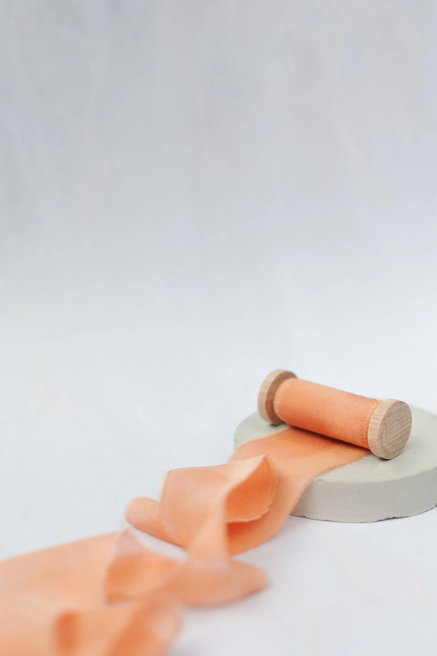 Naturally hand-dyed silk ribbons — studioEVIG