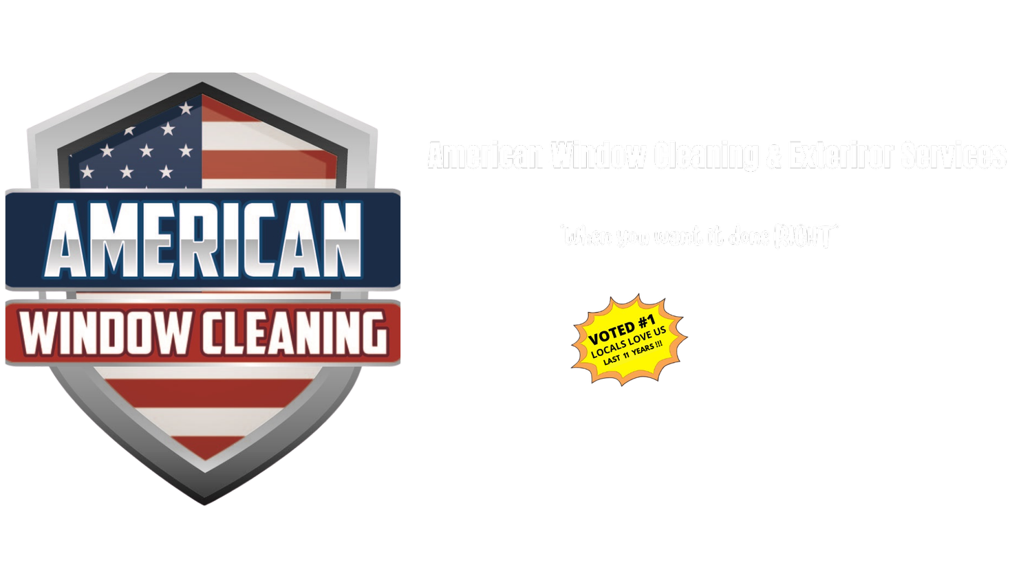 American Window Cleaning & Exterior Services | Quad Cities IL and IA