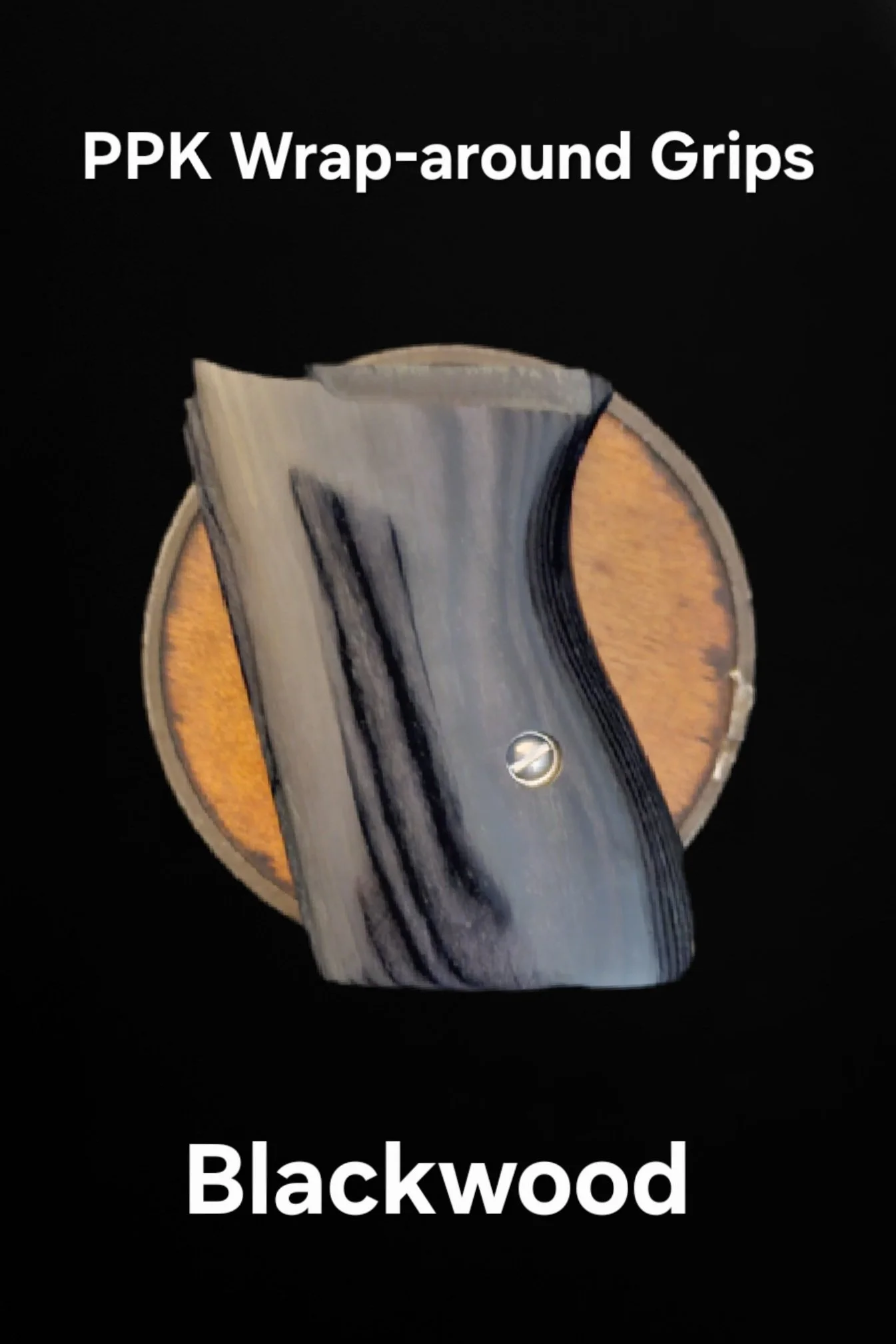 Walther PPK Wrap-Around Wood Grips for .380/32acp* HRV Grips® — Hudson ...