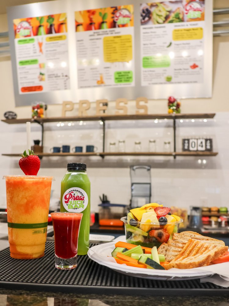 Press Juice Bar — Texas Cryoworks Total Wellness