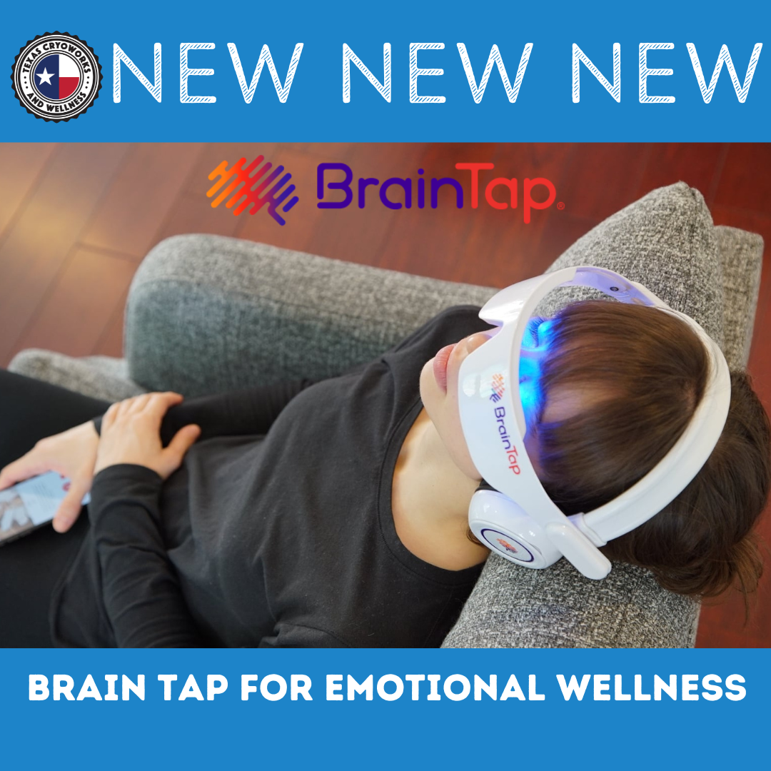 Braintap for mental clarity and relaxation — Texas Cryoworks and Wellness