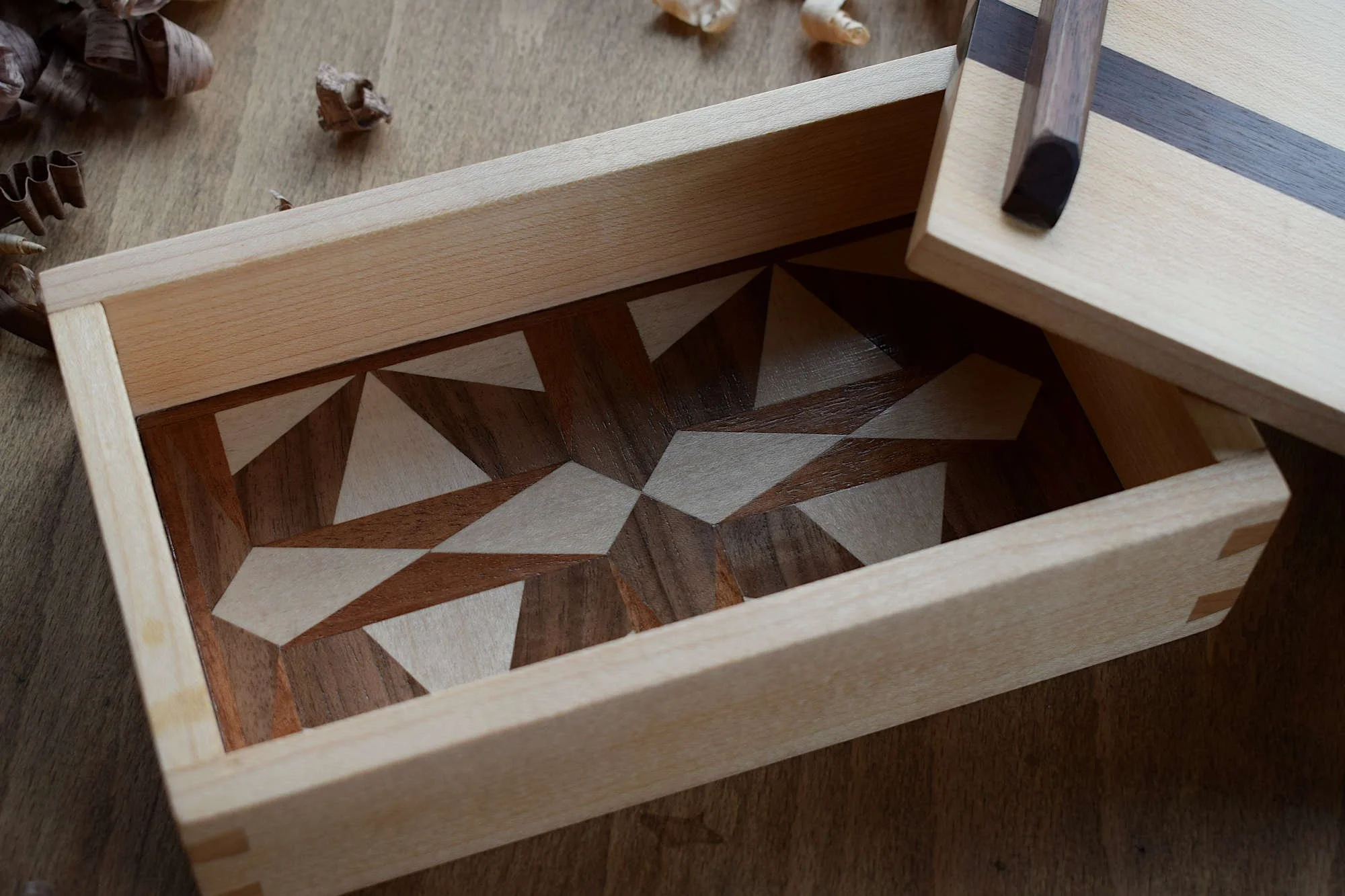 Handcrafted Heirloom Wooden box in Solid Maple — Marvyn Eibner ...