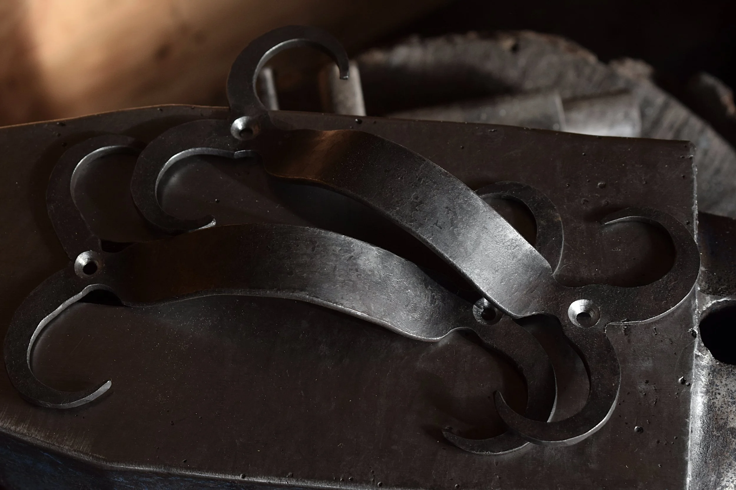 Draw pulls — Marvyn Eibner | Handmade Kitchen Knives & Blacksmithing ...