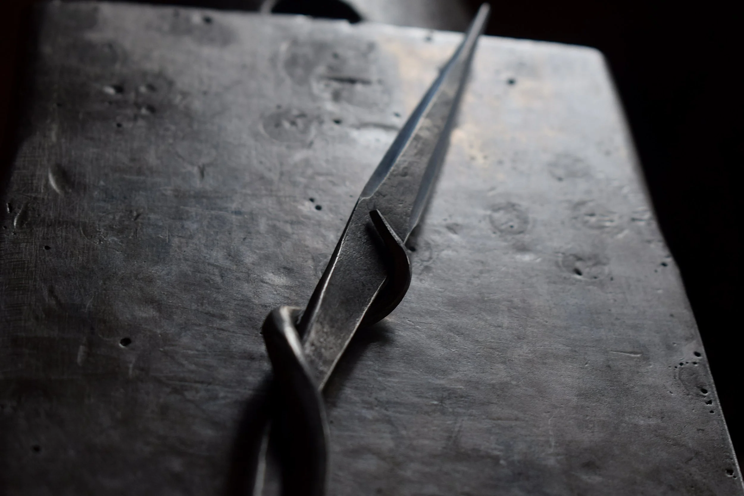Handforged letter opener — Marvyn Eibner | Bladesmith, Blacksmith ...