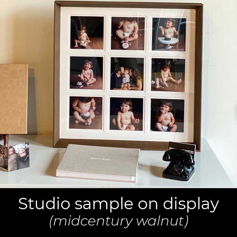 30X40" Walnut Float Frame Premium Canvas — GVP STUDIOS