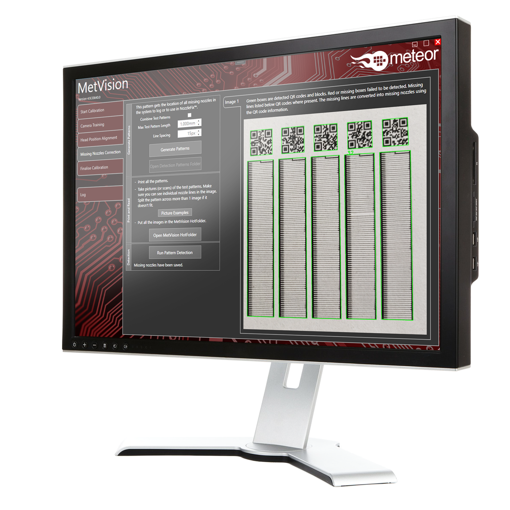 METEOR INKJET LAUNCHES METVISION FOR NOZZLE STATUS DETECTION AND ...