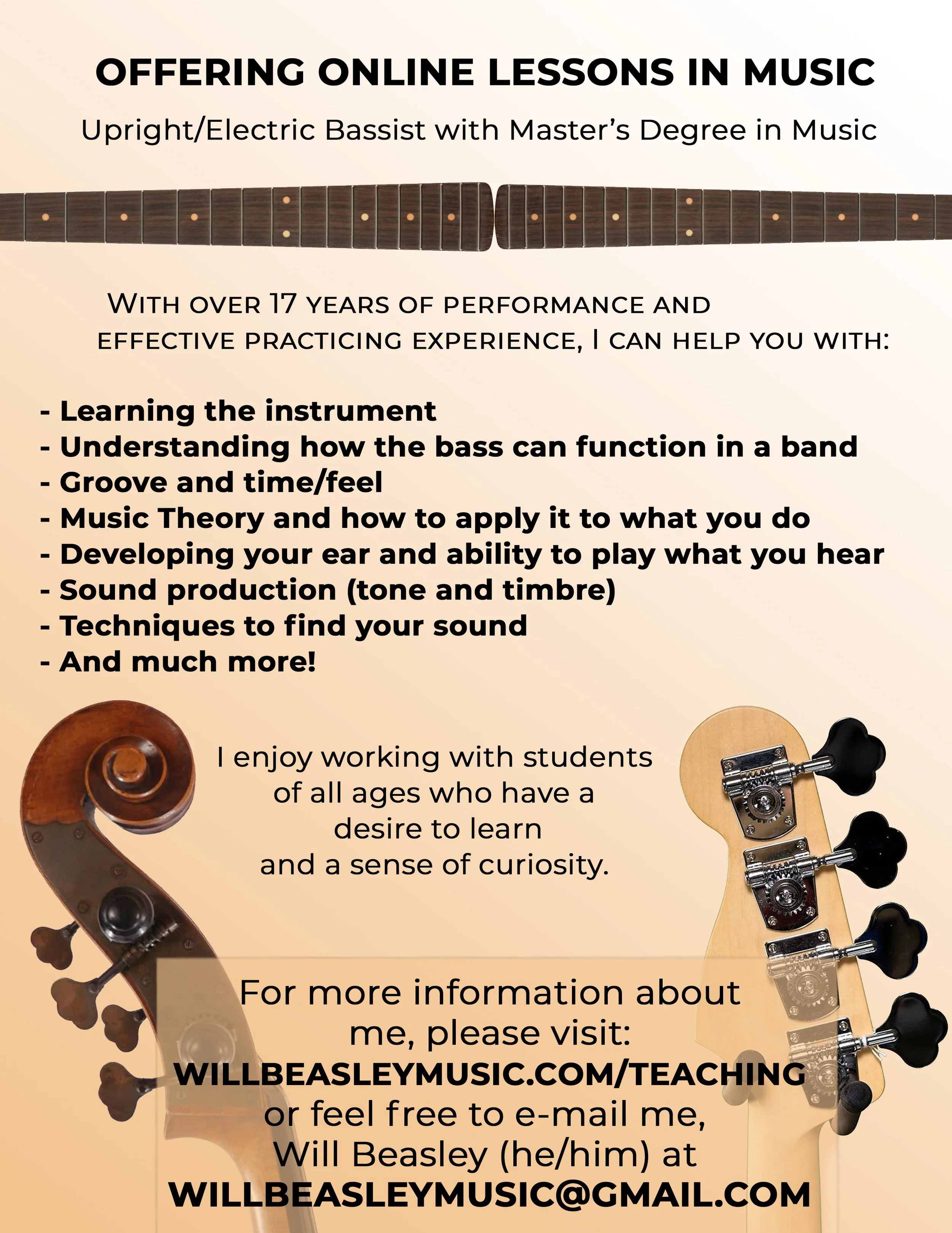 Teaching — Will Beasley