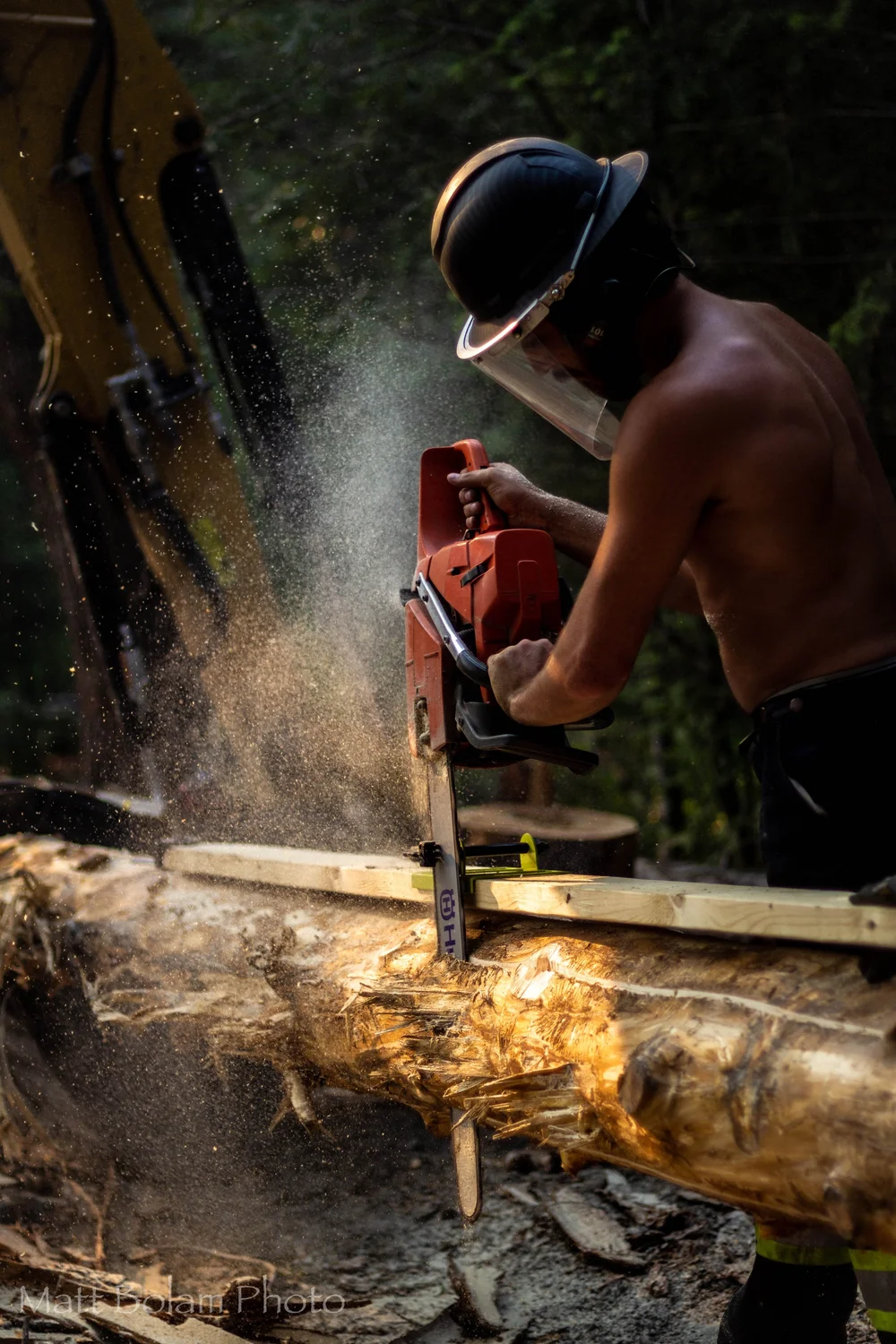 Log Building Timber Framing Milling Workshop — Azhen Sanctuary