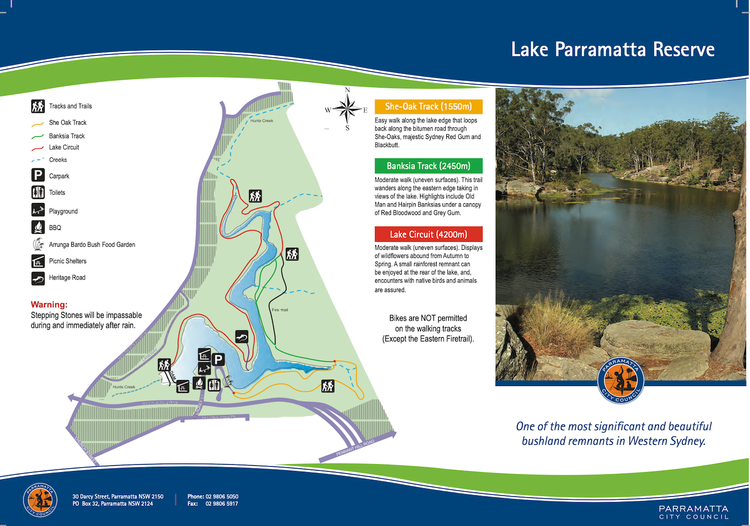 Walk around Parramatta Lake — Incidentally Sydney