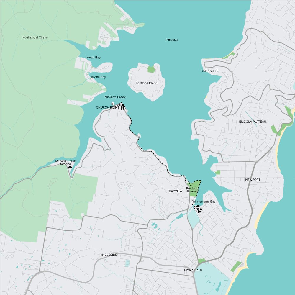 Bayview to Church Point — Incidentally Sydney