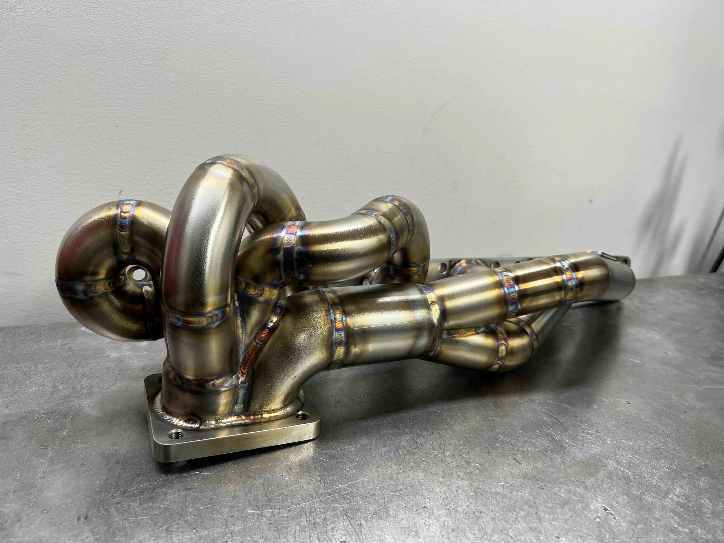 E46 Bottom Forward mount turbo manifold — Fresh Produce