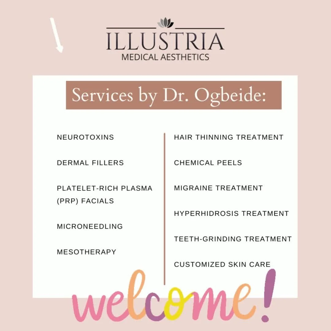 ILLUSTRIA Medical Aesthetics - Dr. Ogbeide