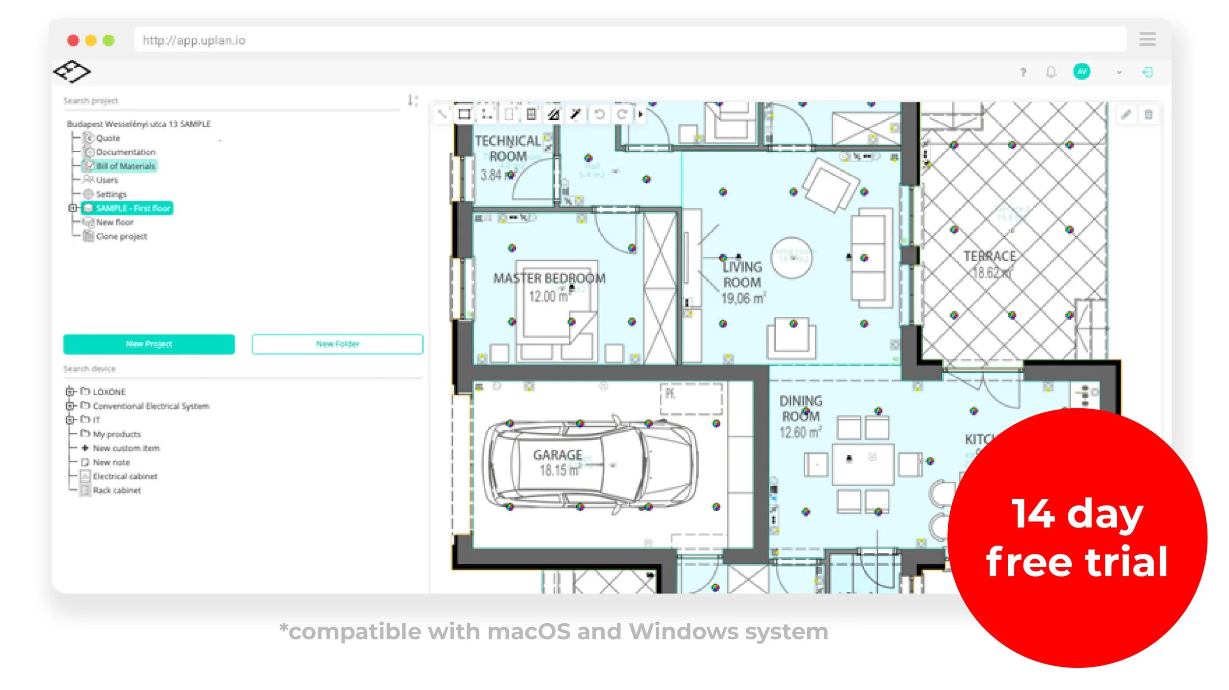 The shortcut in electrical planning